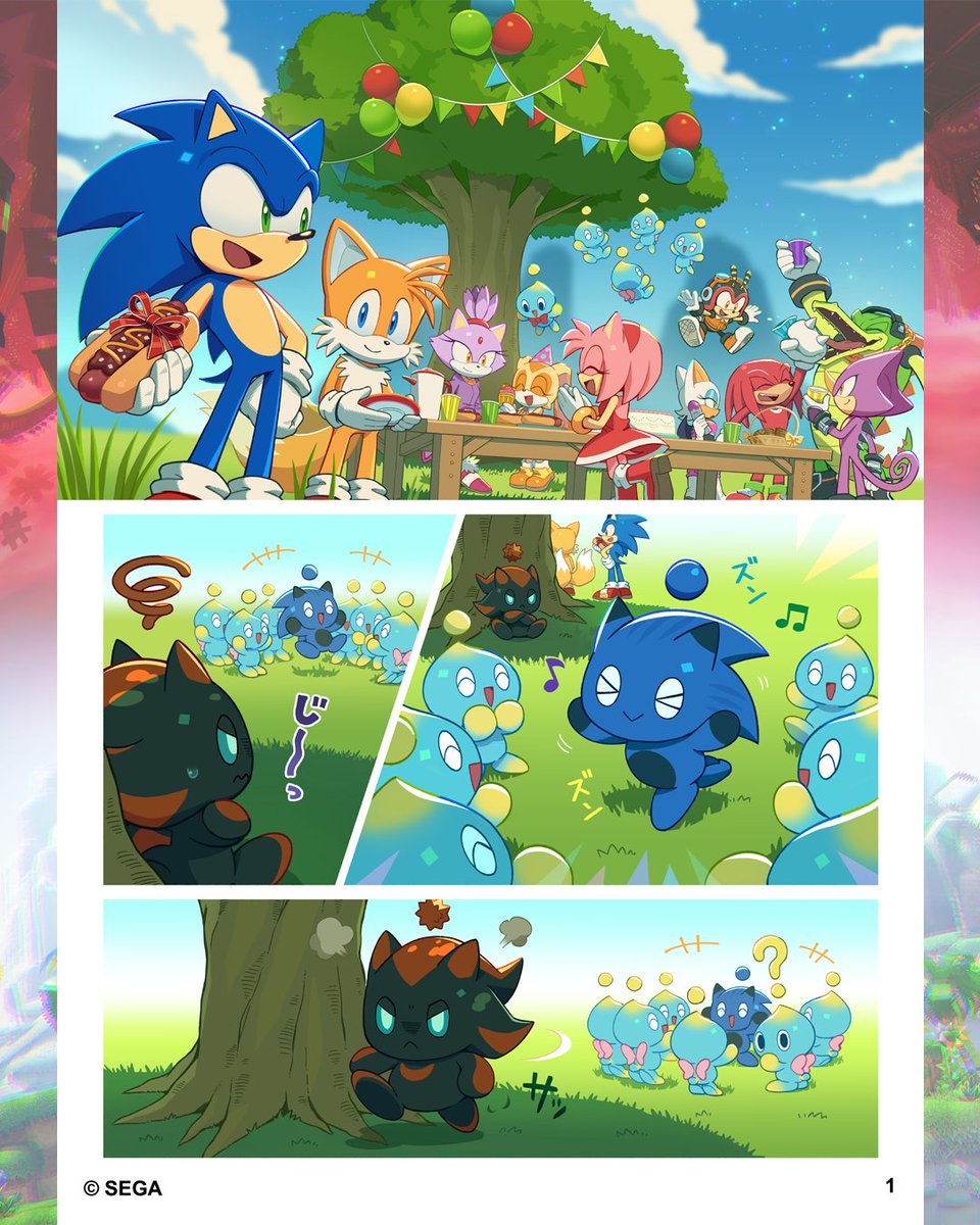 Leia o mangá Sonic X Shadow Generations X Chao - PSX Brasil