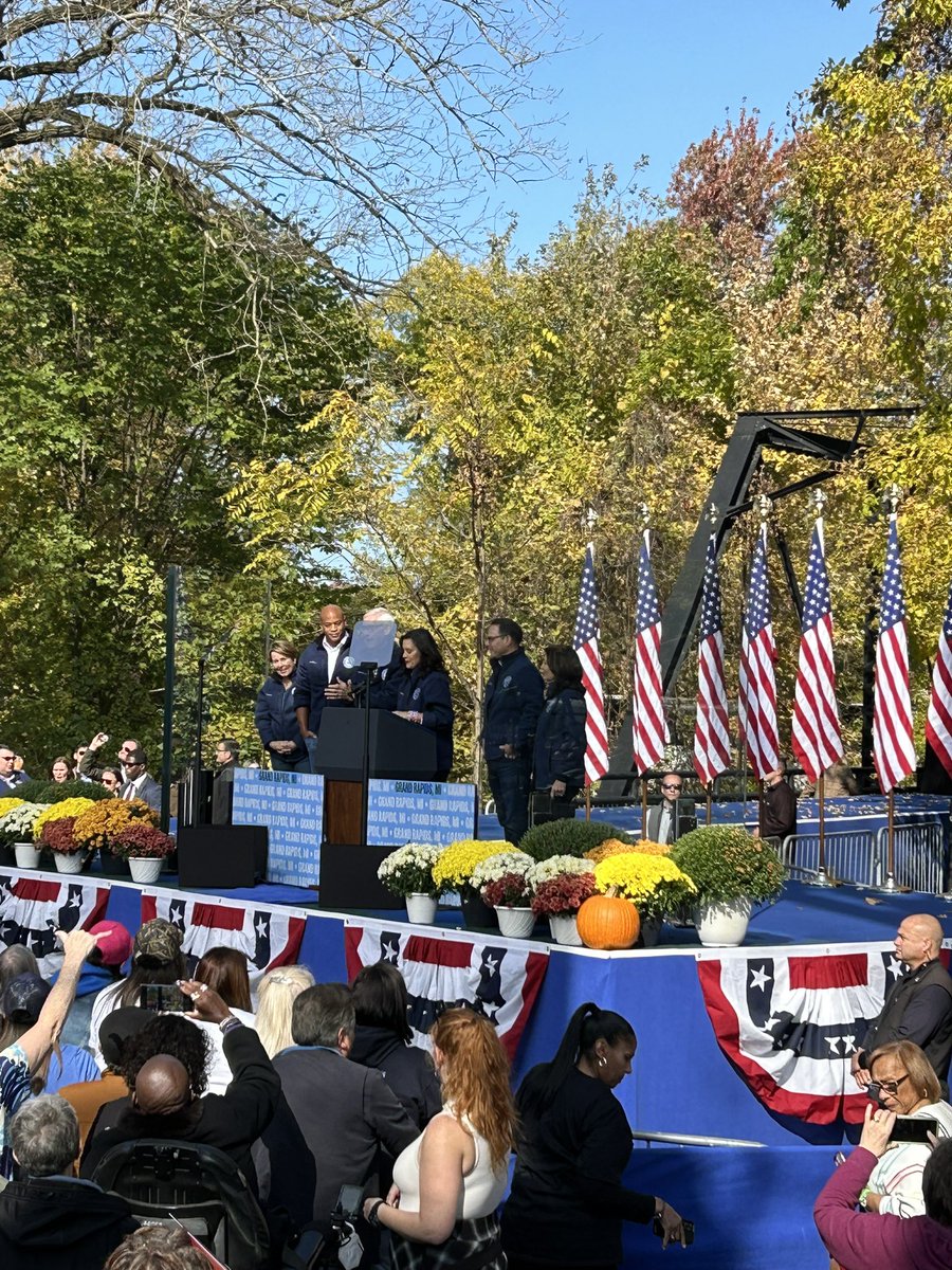 Massive crowd at Riverside park in Grand Rapids, Michigan for this ...