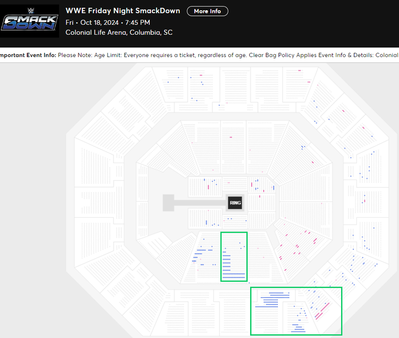 Colonial Center Seating Chart