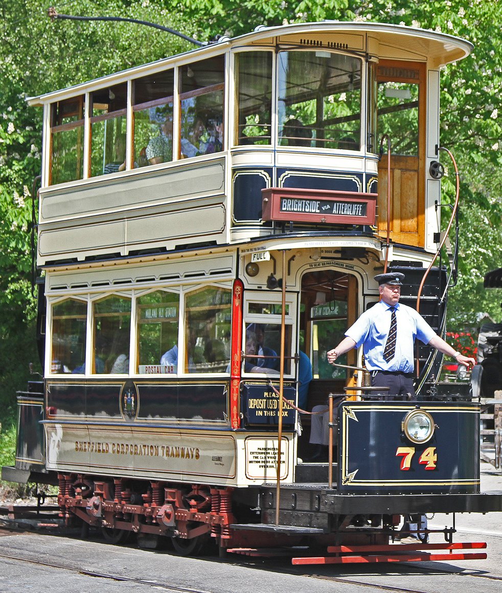 Crich Tramway Village - home to the National Tramway Museum - A great ...