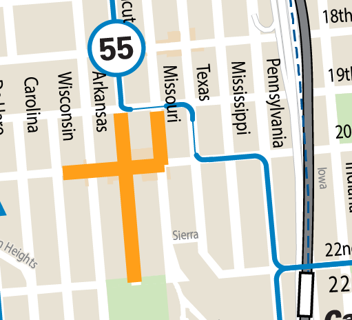 Potrero Hill Neighborhood Map Neighborhood Maps Of San Francisco GIS
