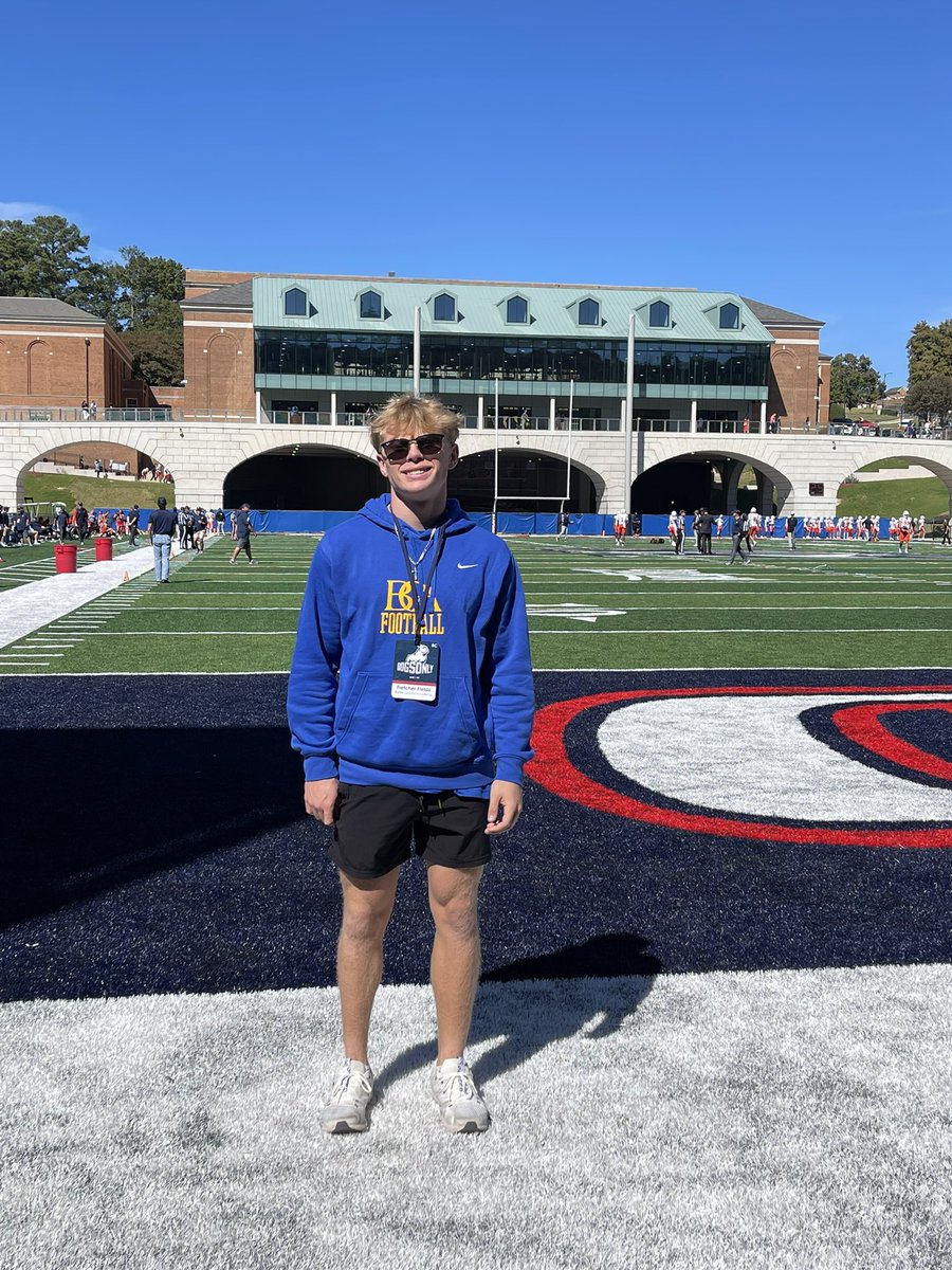 Had a great time at Samford University! @CoachCoopp @SamfordFootball ...