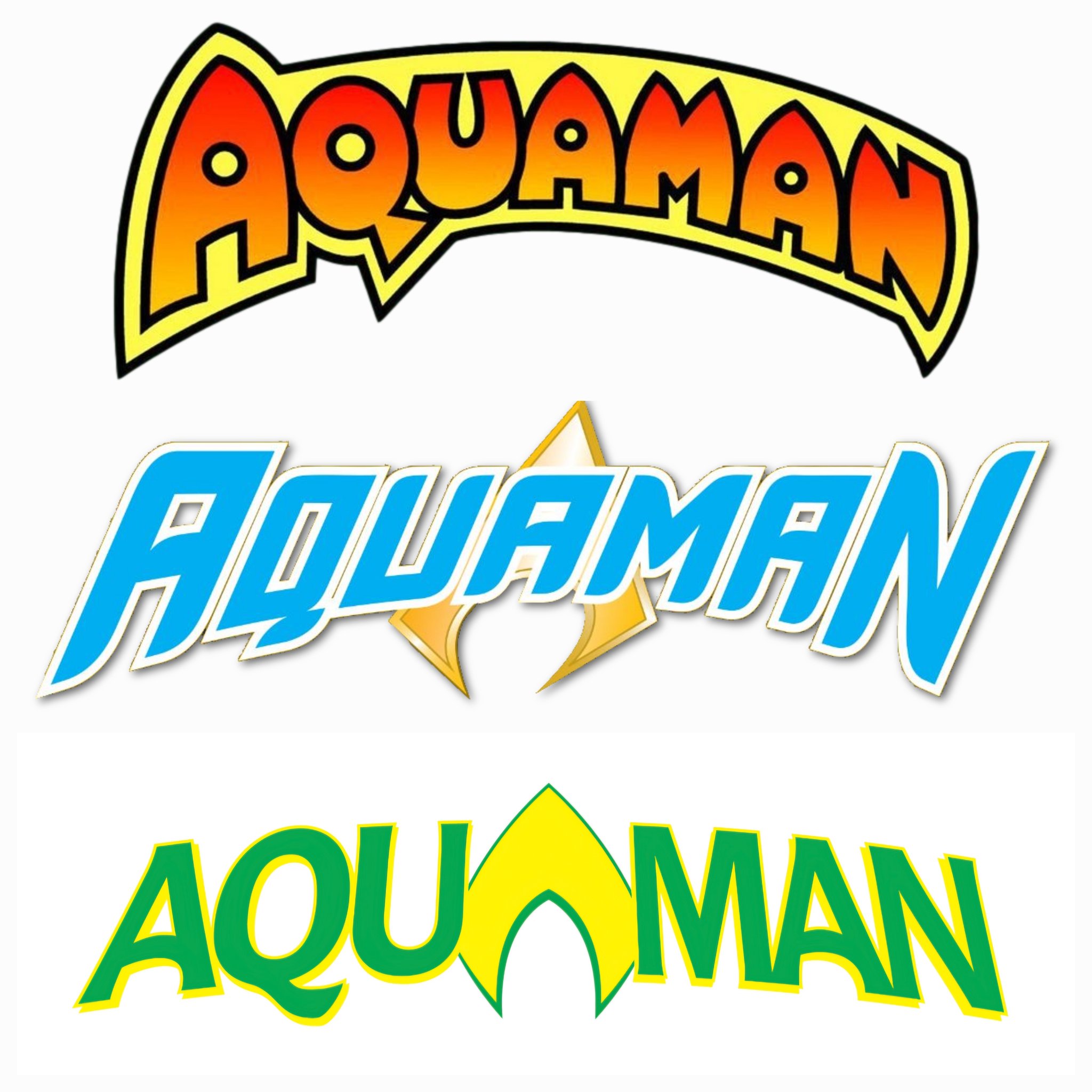 Aquaman Logo Metal Key Chain DC Comics Aquaman Logo Pewter New