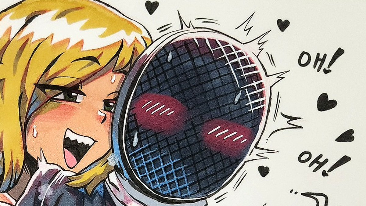 「Grace Cartoon Commission The 4-picture Grace comic commissio」FTEの漫画