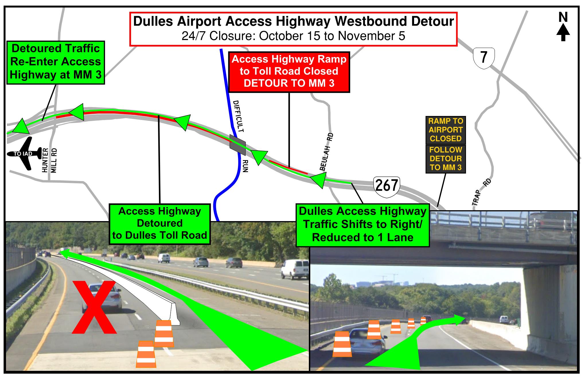 Dulles Toll Road Map Projects — Madrus