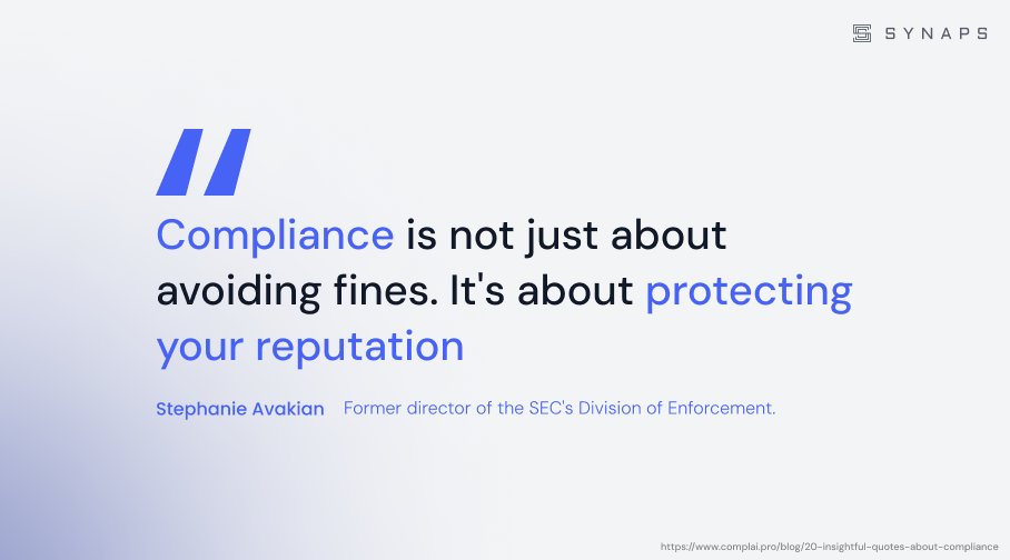 Financial Compliance Quotes
