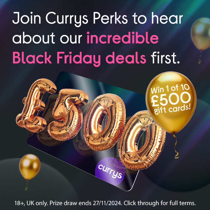 E: 27/11 Win 1 of 10 £500 Currys Gift Cards — MoneySavingExpert Forum