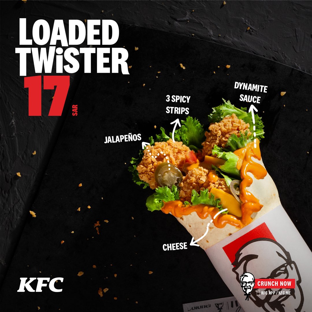 Menu Kfc Arabia