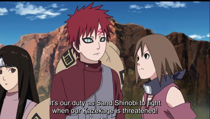Gaara And Matsuri Family