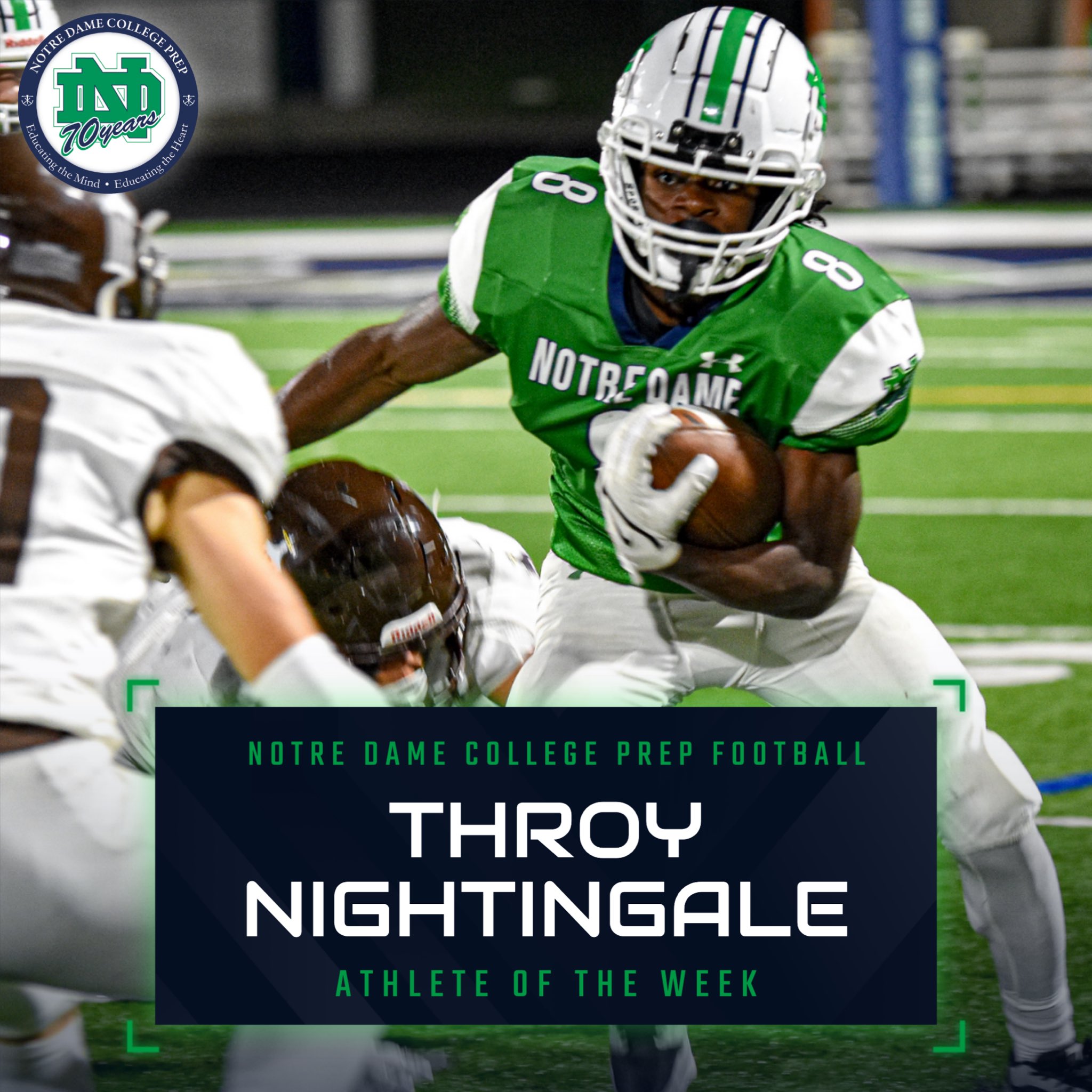 Notre Dame College Prep Logo