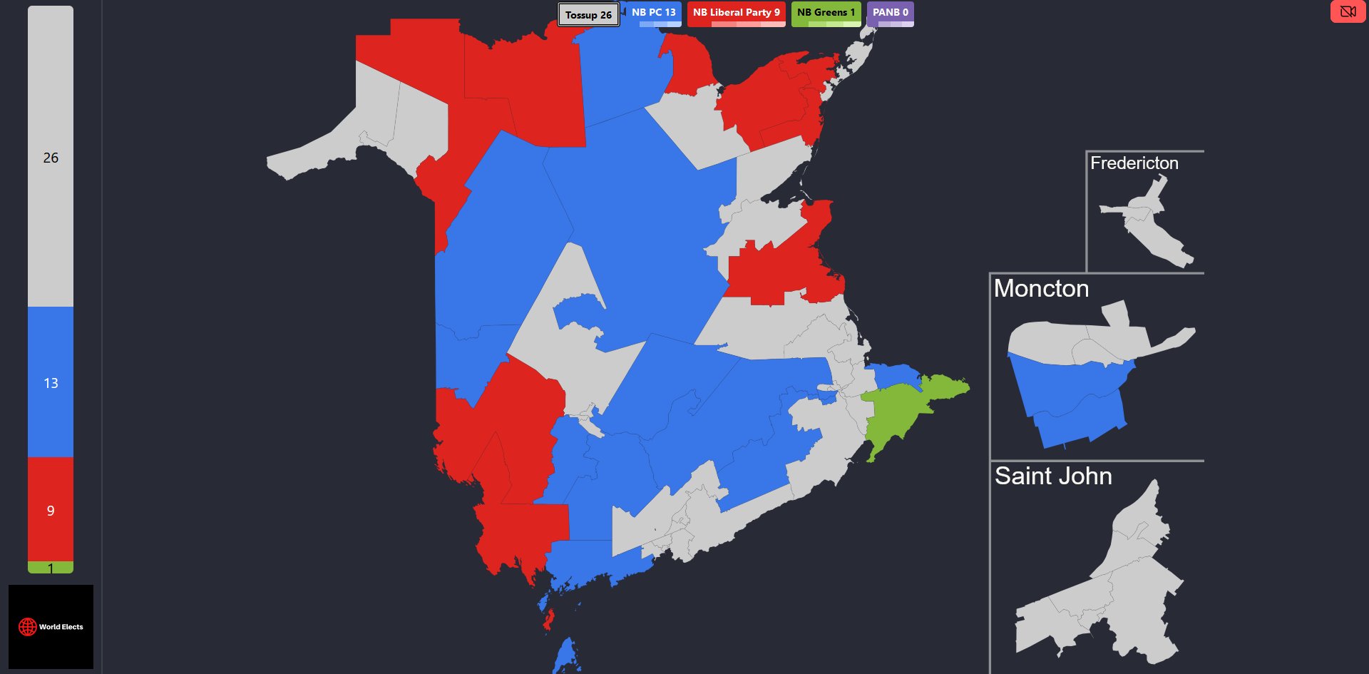 New Brunswick Canada Political Map Map Of Maine Travel United States