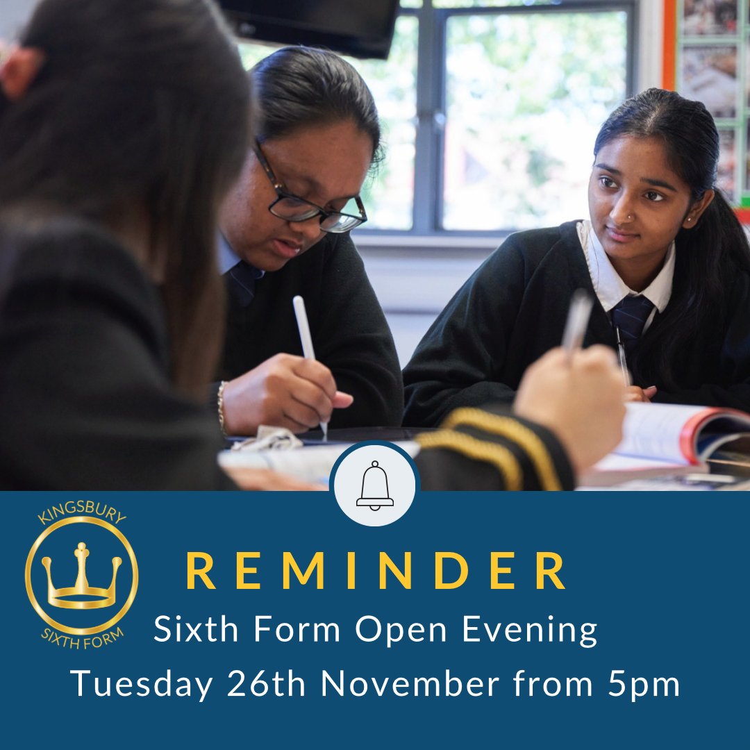 Welcome to the Sixth Form - Kingsbury High School