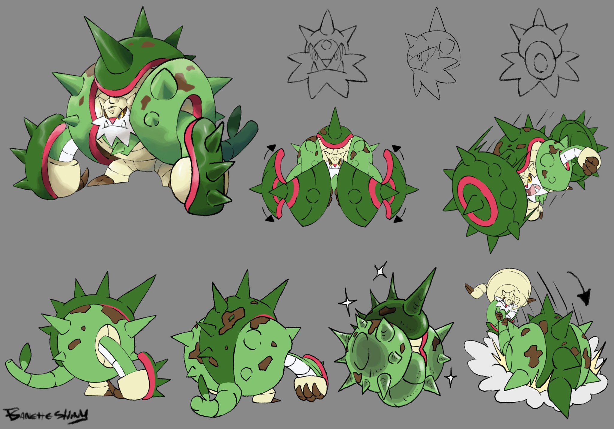 Mega Chesnaught Concept