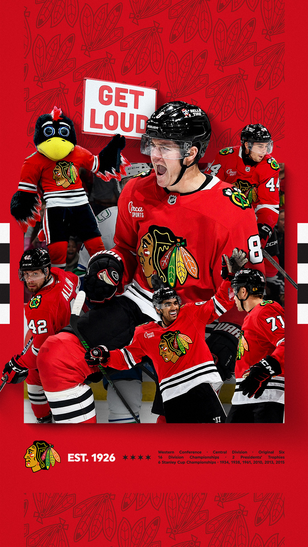 Chicago Blackhawks Wallpaper Logo