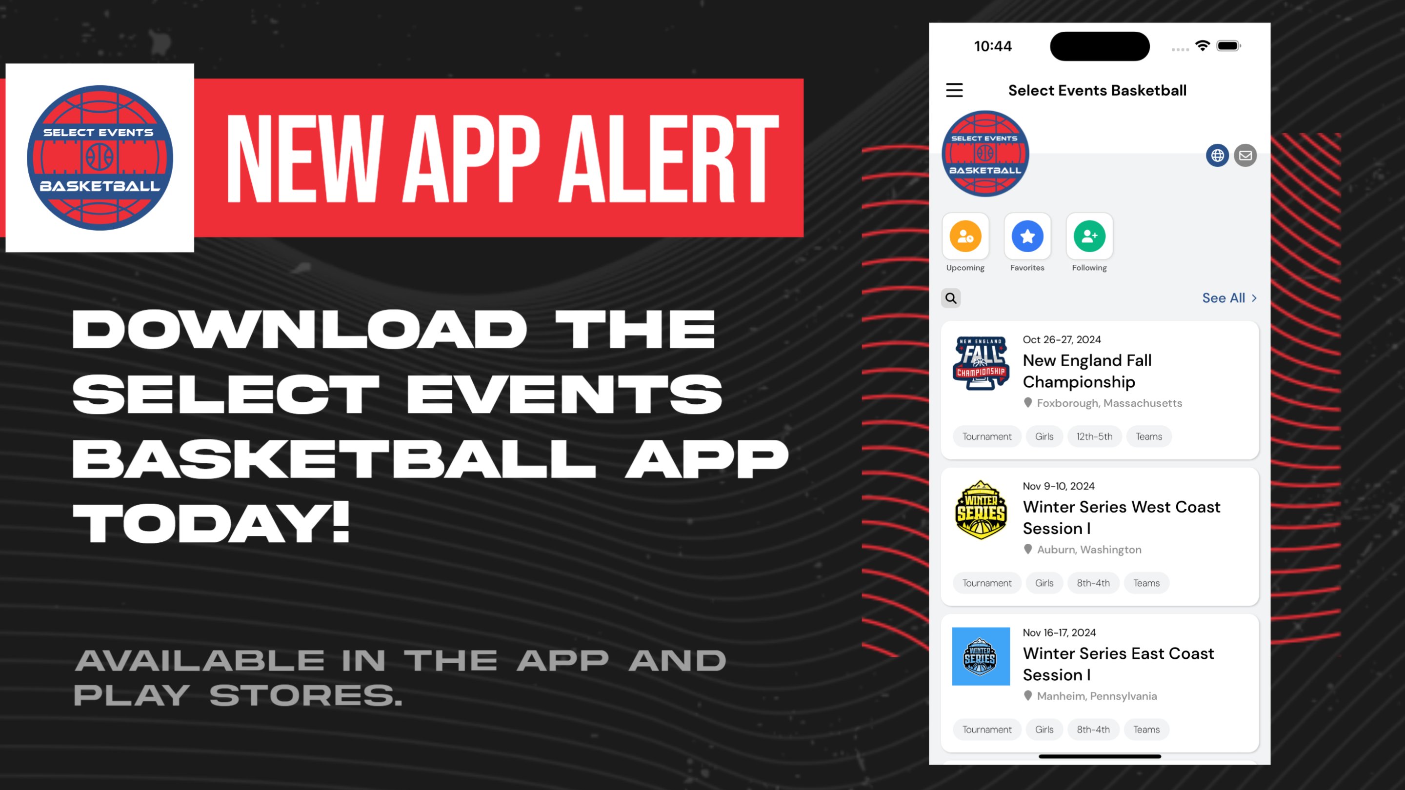 Exposure basketball events store