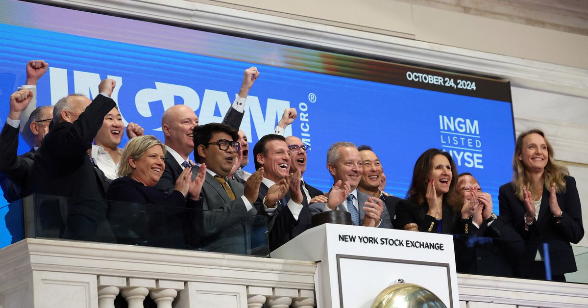 Ingram Micro Raises $409 Million in $22 IPO, Valued at $6 Billion After ...