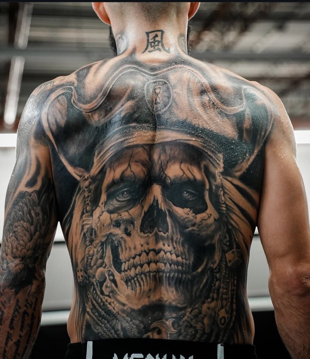 Ufc Back Tattoos