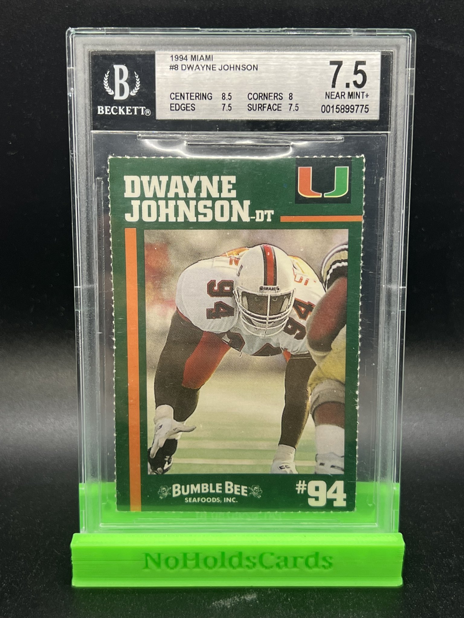 Dwayne Johnson Football Card David Peck On X: "My Number One