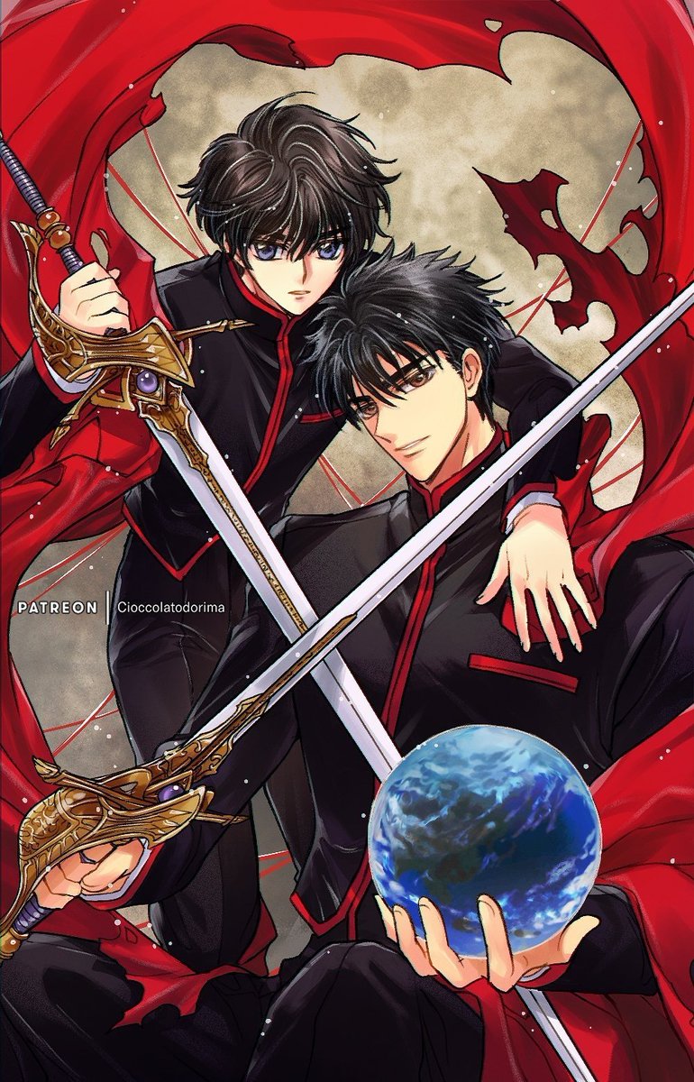 「CLAMP-style CLAMP fanarts 」|Cioccolatodorimaのイラスト