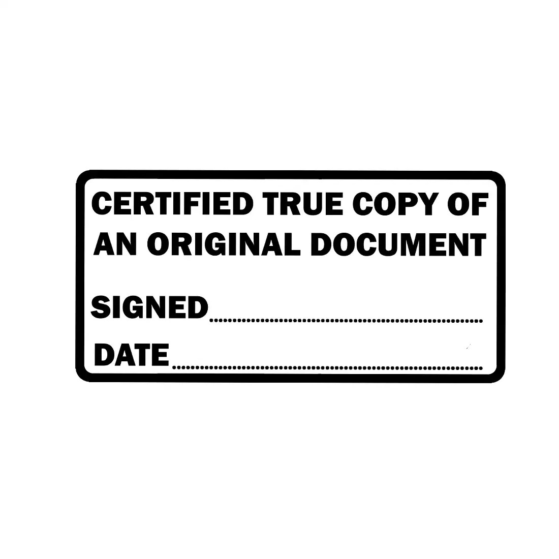 Original Document Stamp OFFICIAL DOCUMENT Rubber Stamp For Office Use