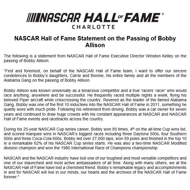 Ed Hinton Nascar