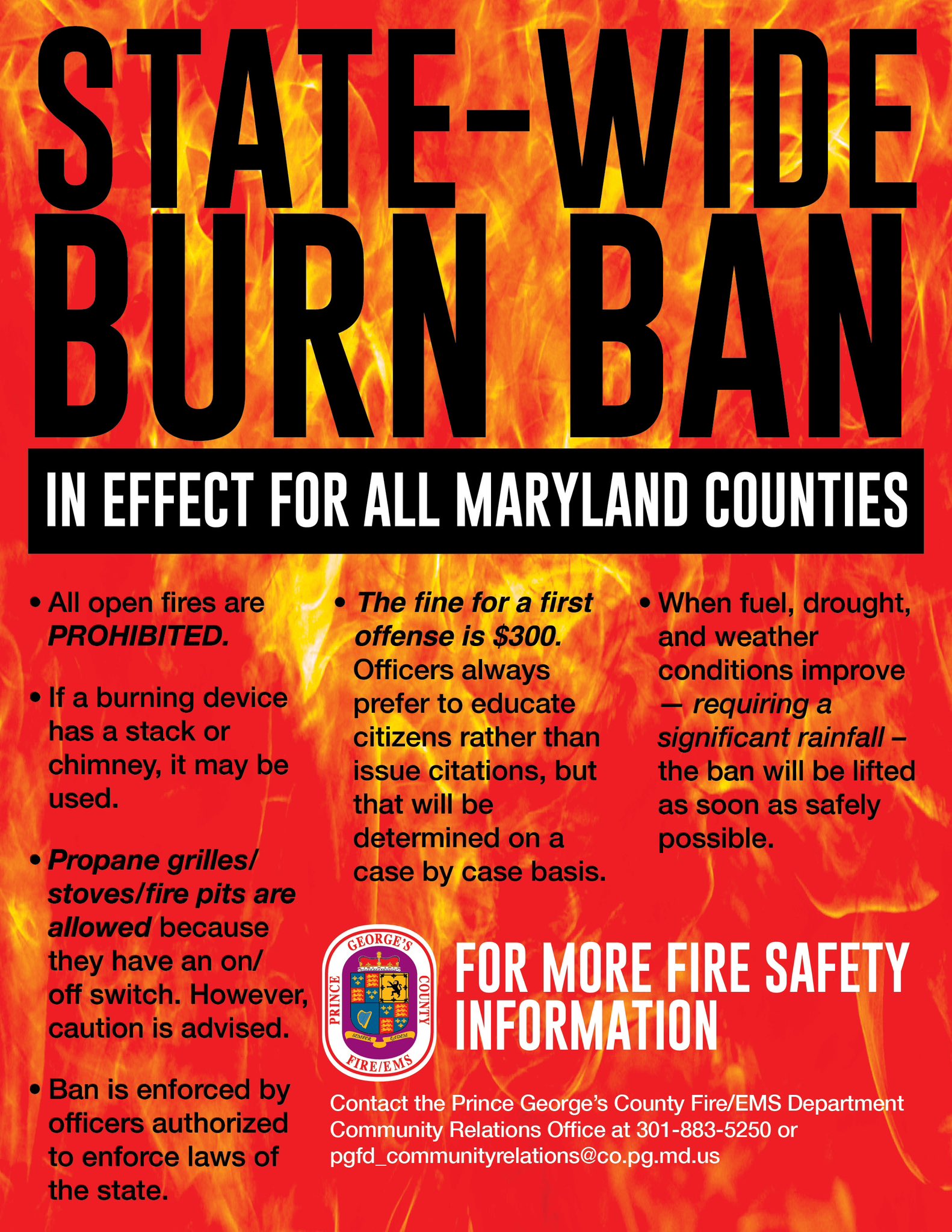 Pg County Fire Pit