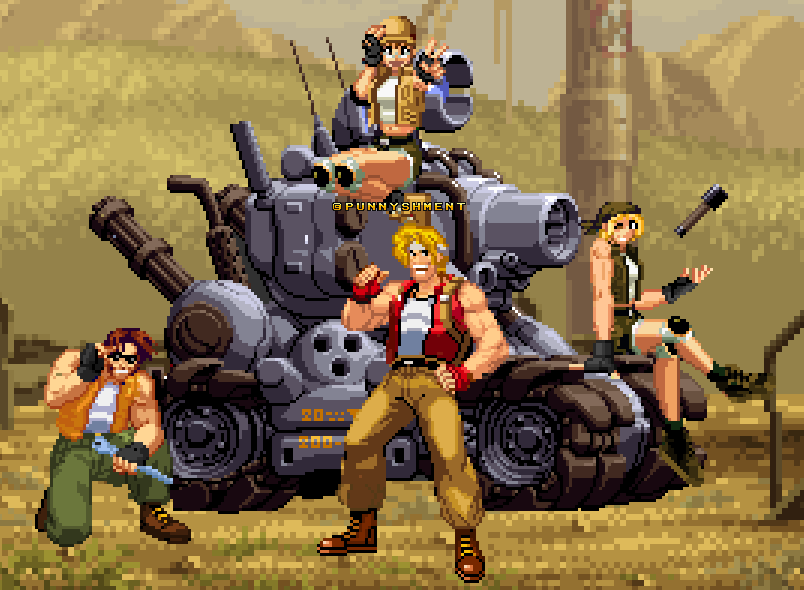 Fio Metal Slug Sprites