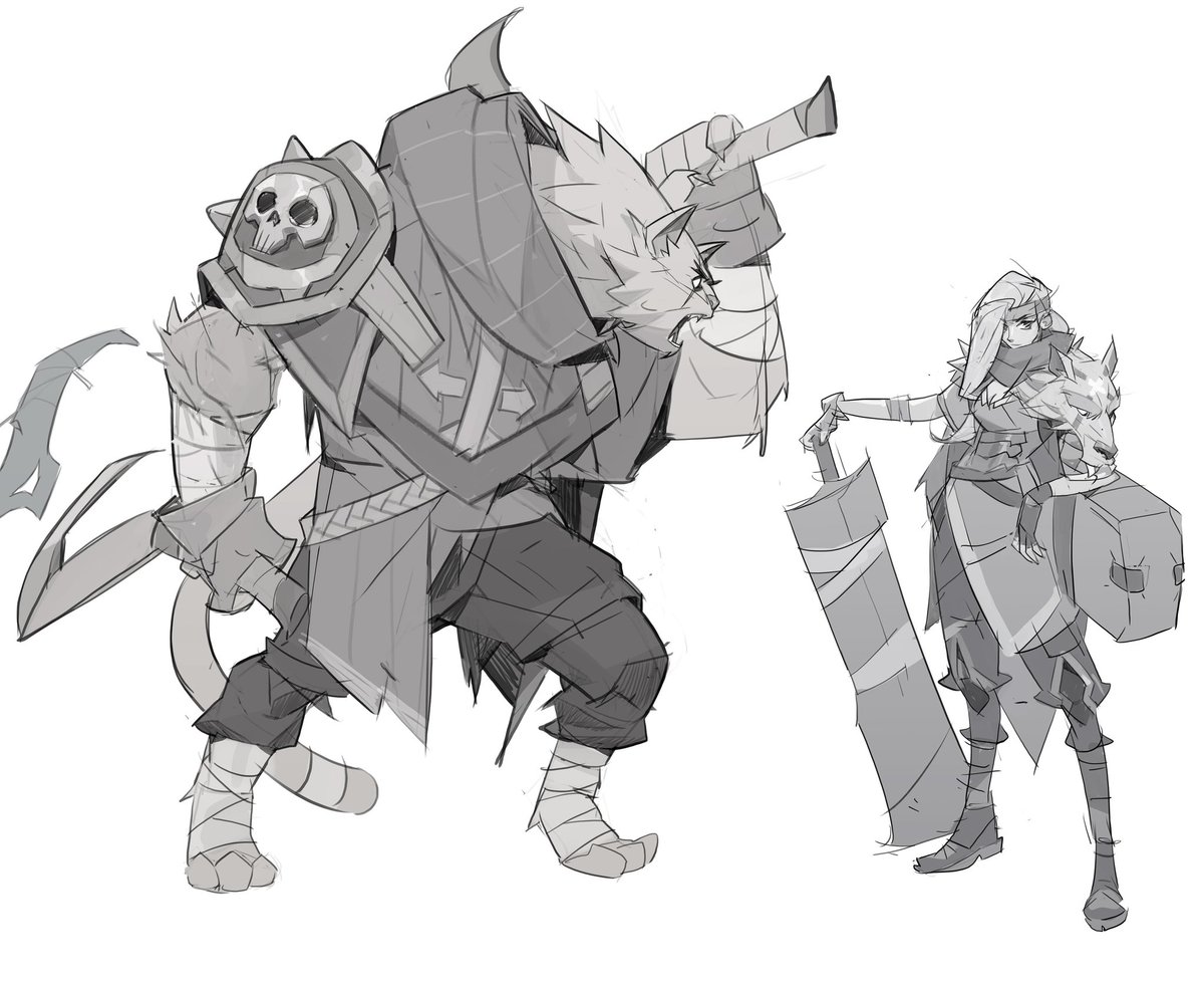 「Faces! #faceyourart #characterdesign 」Pyroowdailyの漫画