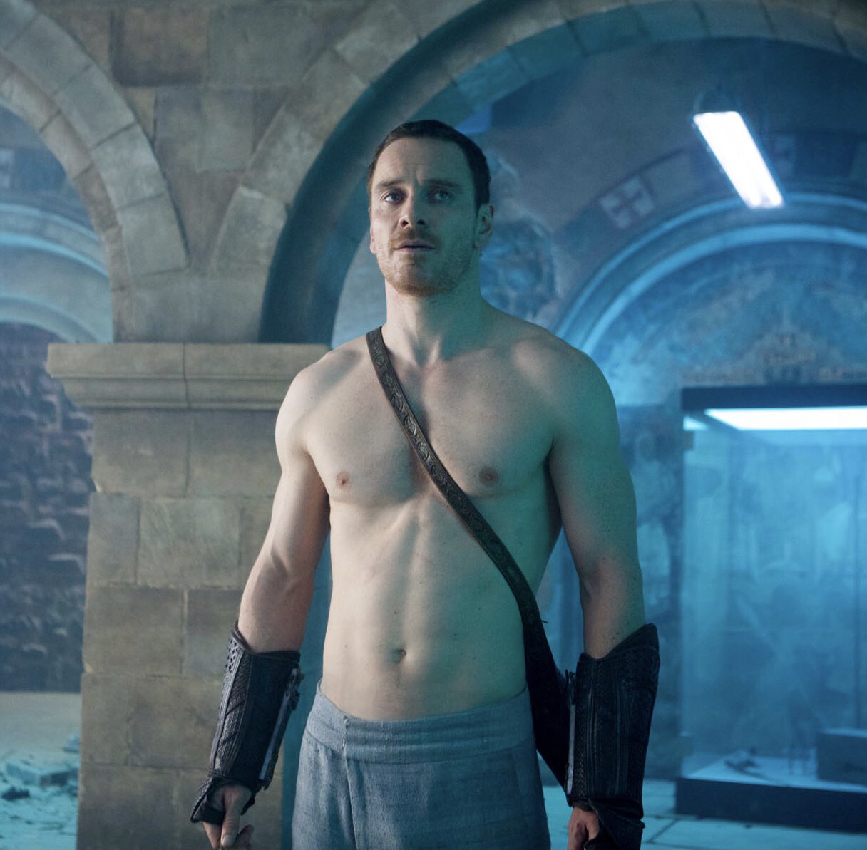 Abdominales De Michael Fassbender Actores Con Abdominales