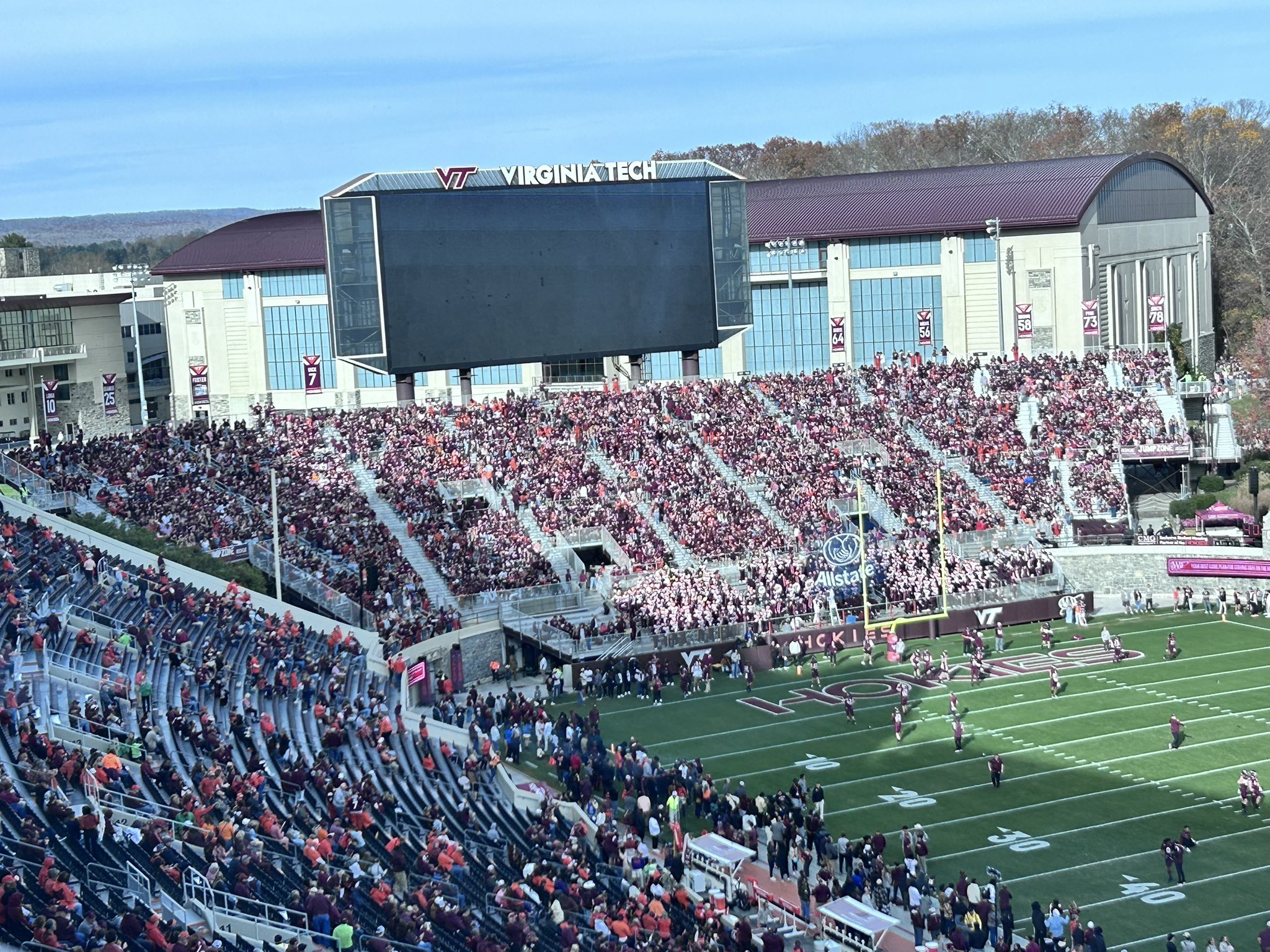 Lane Stadium Student Section Gibbs Stadium Seating Chart Wofford