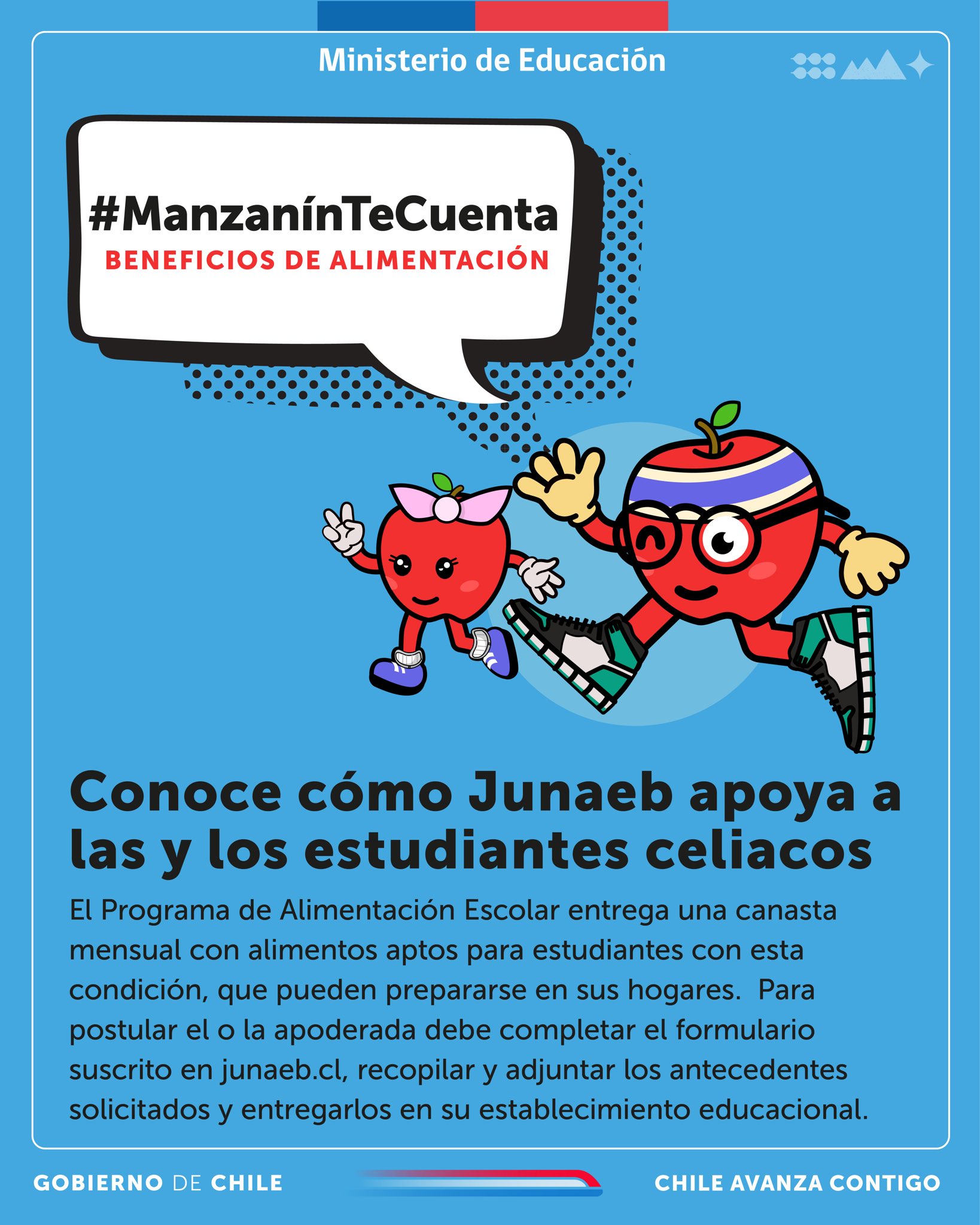 Gobierno Junaeb Logo Infografías.cl | Desarrollo En Información