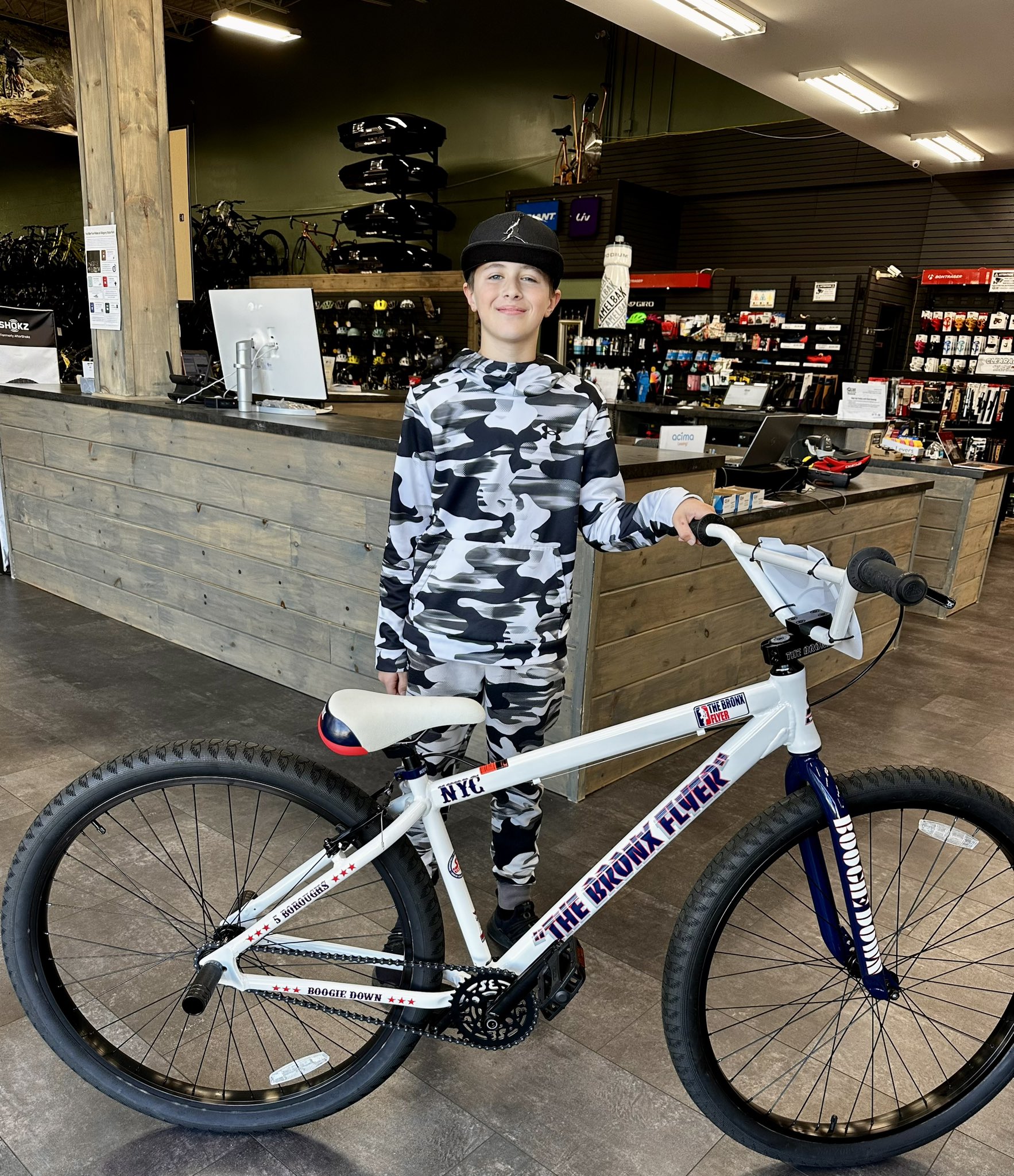 New York Yankees Bike