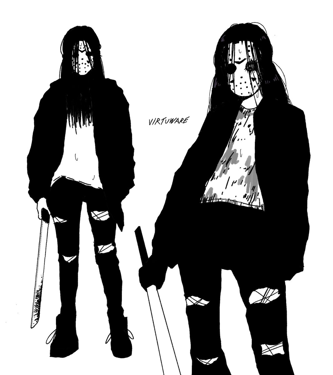 Sadako x Jason Voorhees
