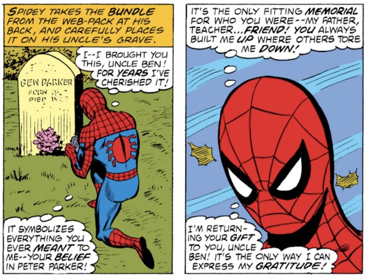 Uncle Ben Quote Spider Man: Every Film & TV Appearance Of Uncle Ben,