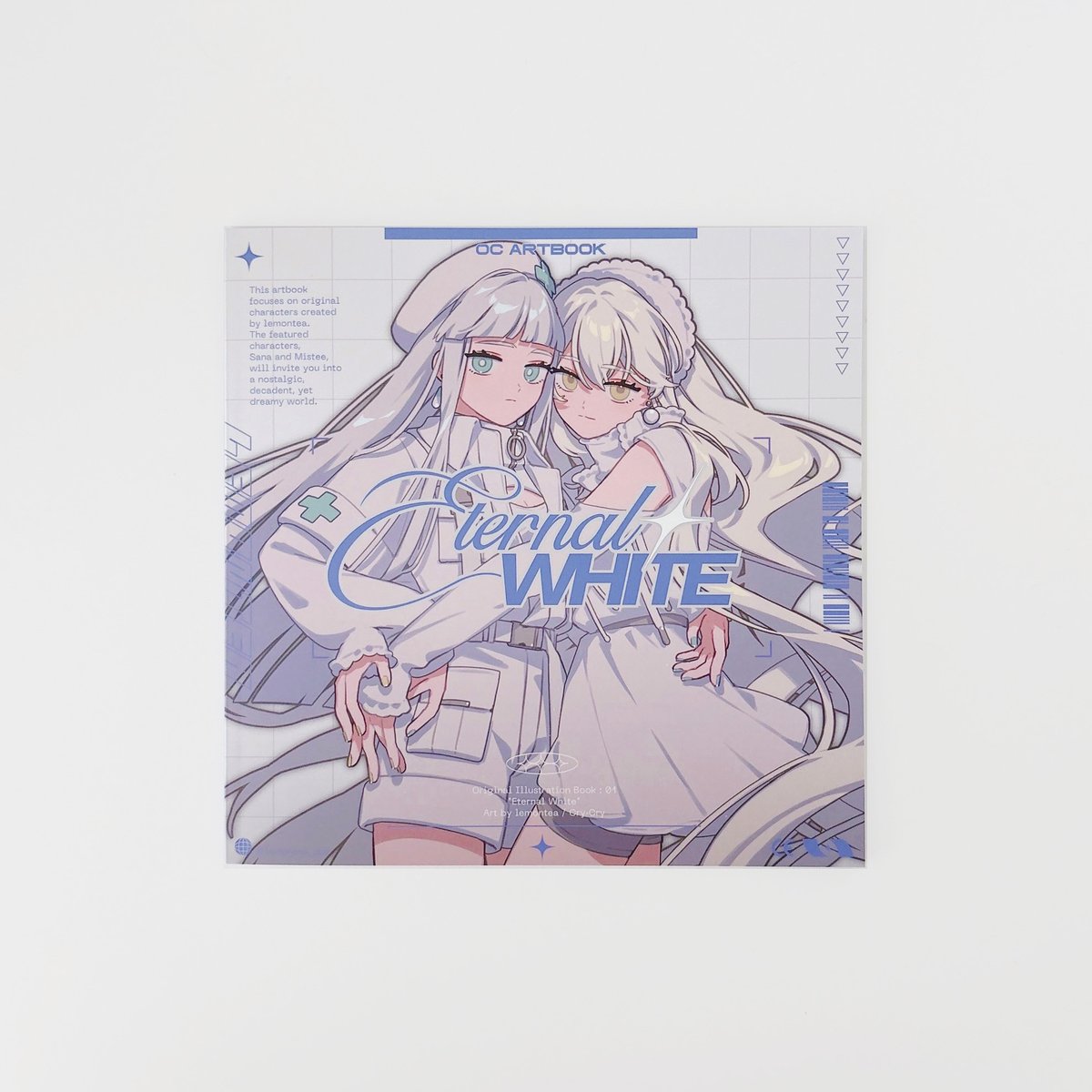 「新刊『ETERNAL WHITE』の実物写真です#COMITIA150 #コミテ」|檸檬のイラスト