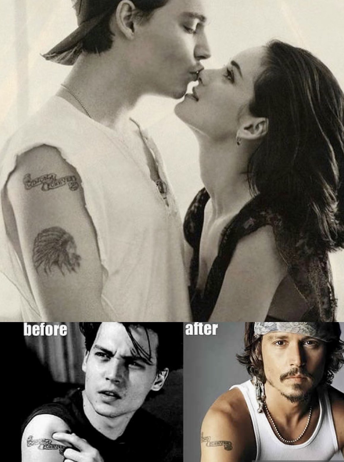 Winona Ryder Und Johnny Depp Tattoo