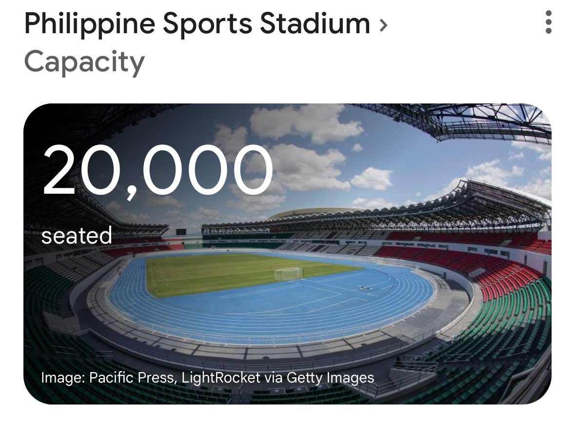 Philippine National Stadium New Era University Philippine Arena