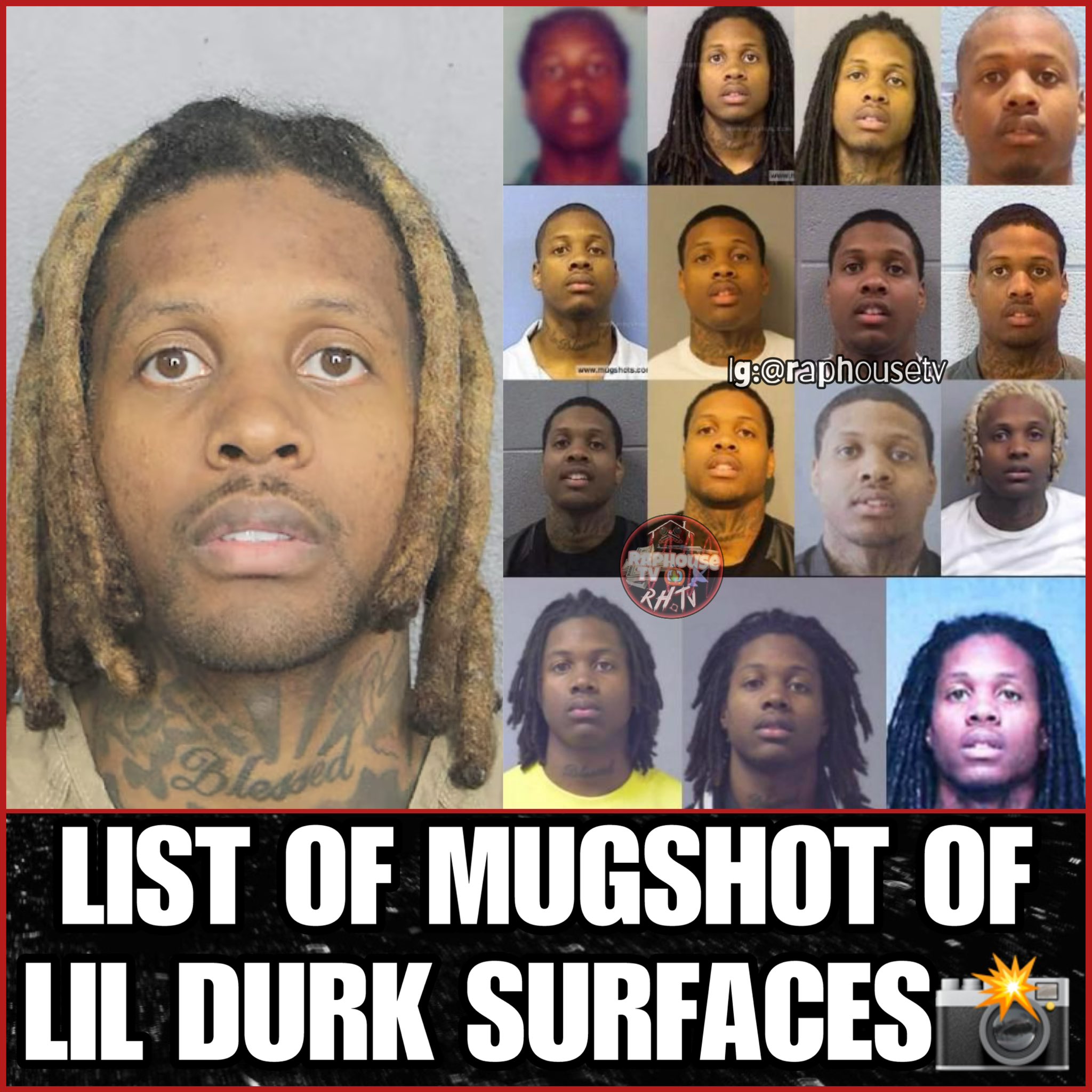 Lil Durk Mugshot