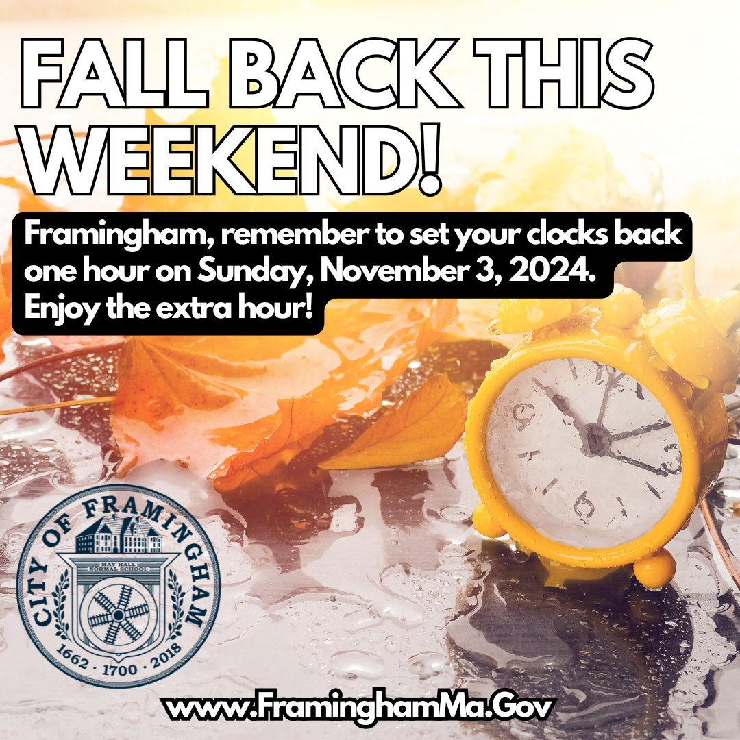 Your Clocks Back Fall