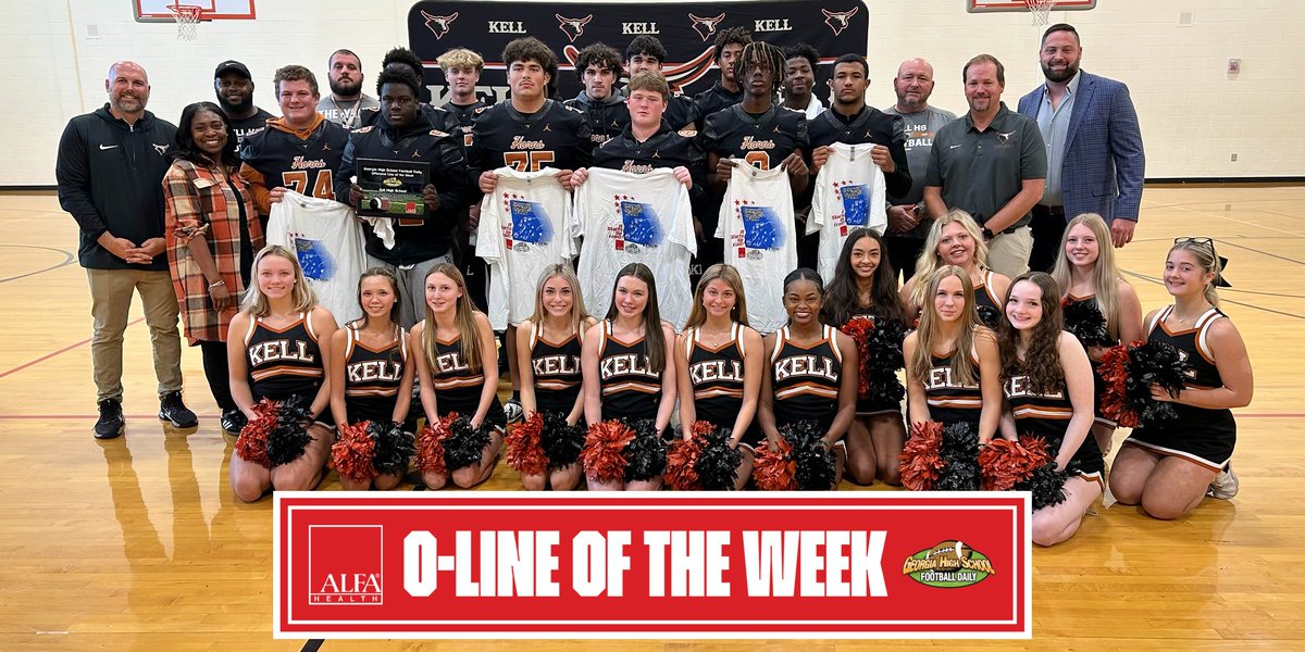 Congrats @GHSFdaily Offensive Line of the Week is @Kell_Football unit ...