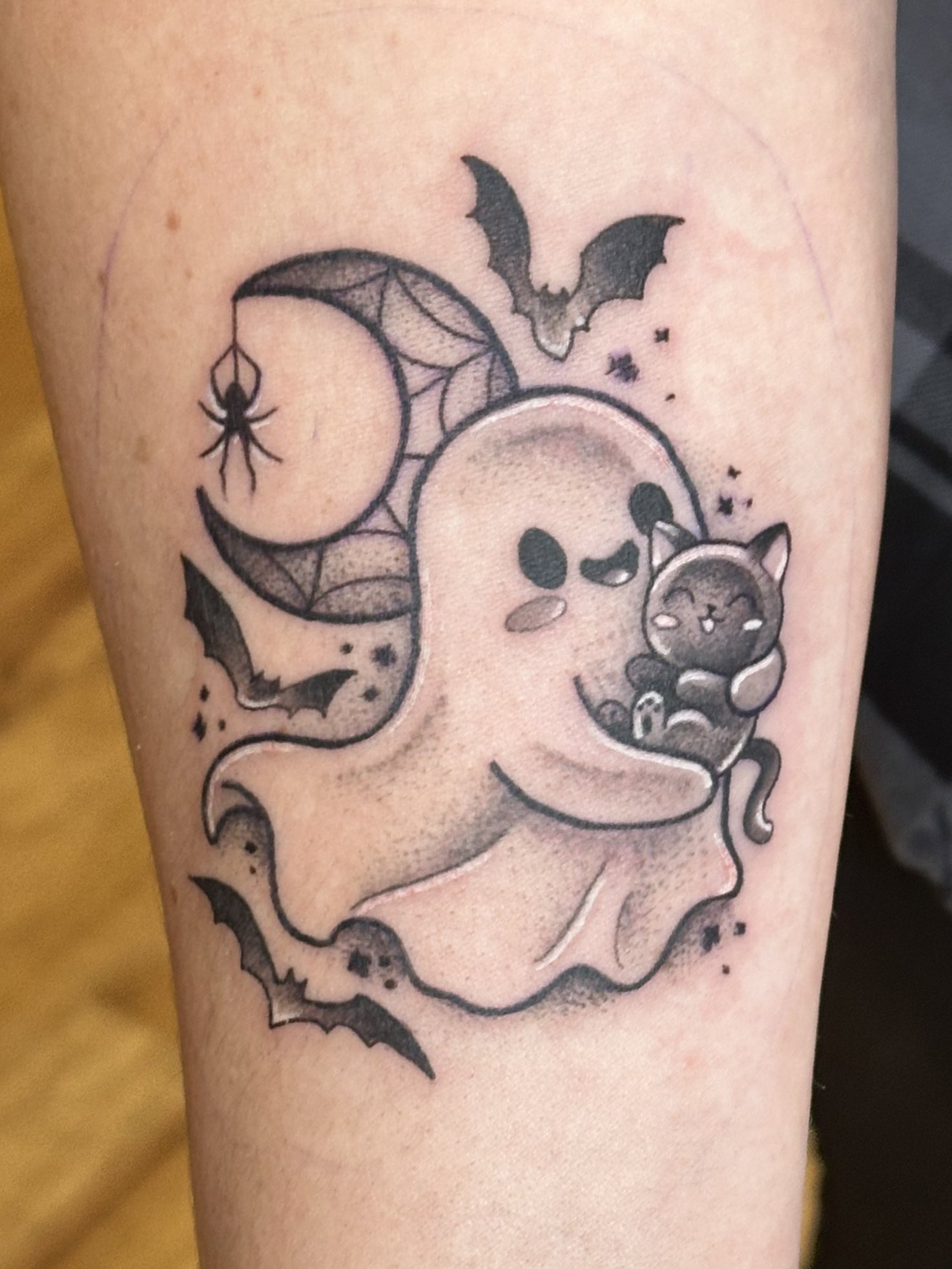 Digital Ghost Tattoos