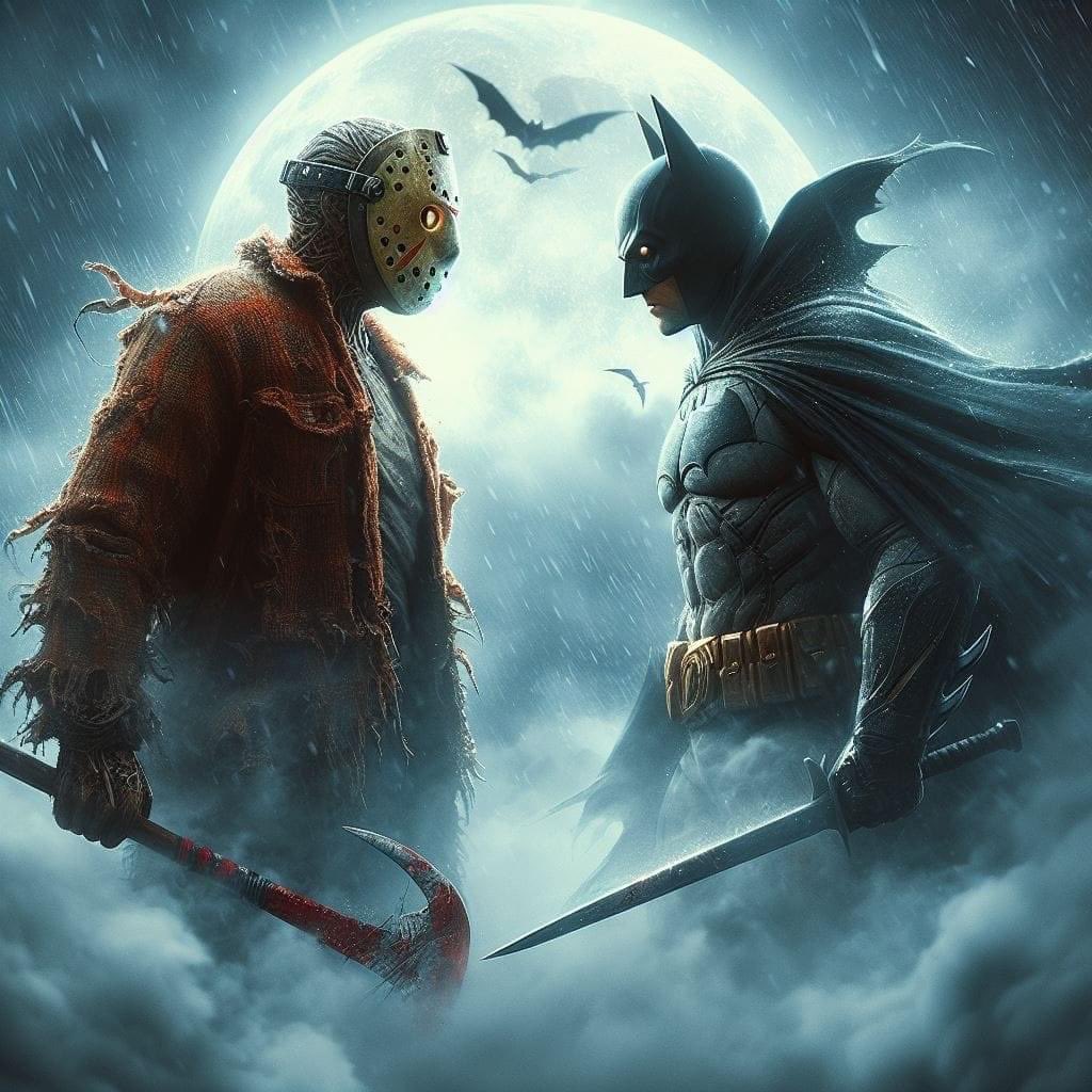 Jason Voorhees Vs Batman
