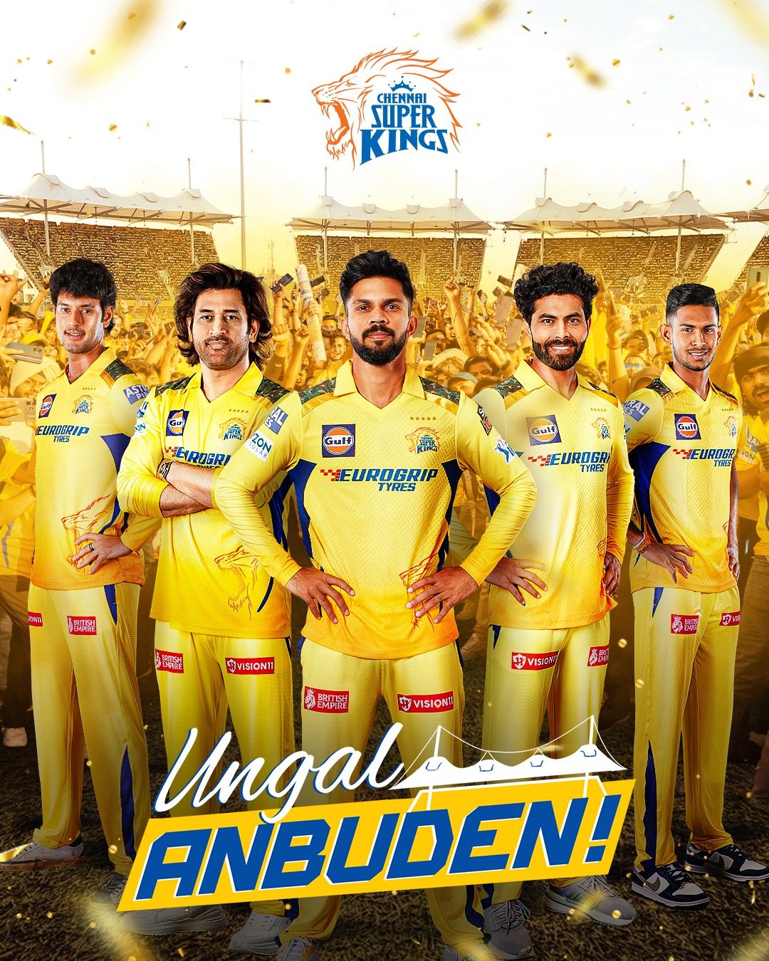Chennai Super Kings Team Photo Gallery 2024
