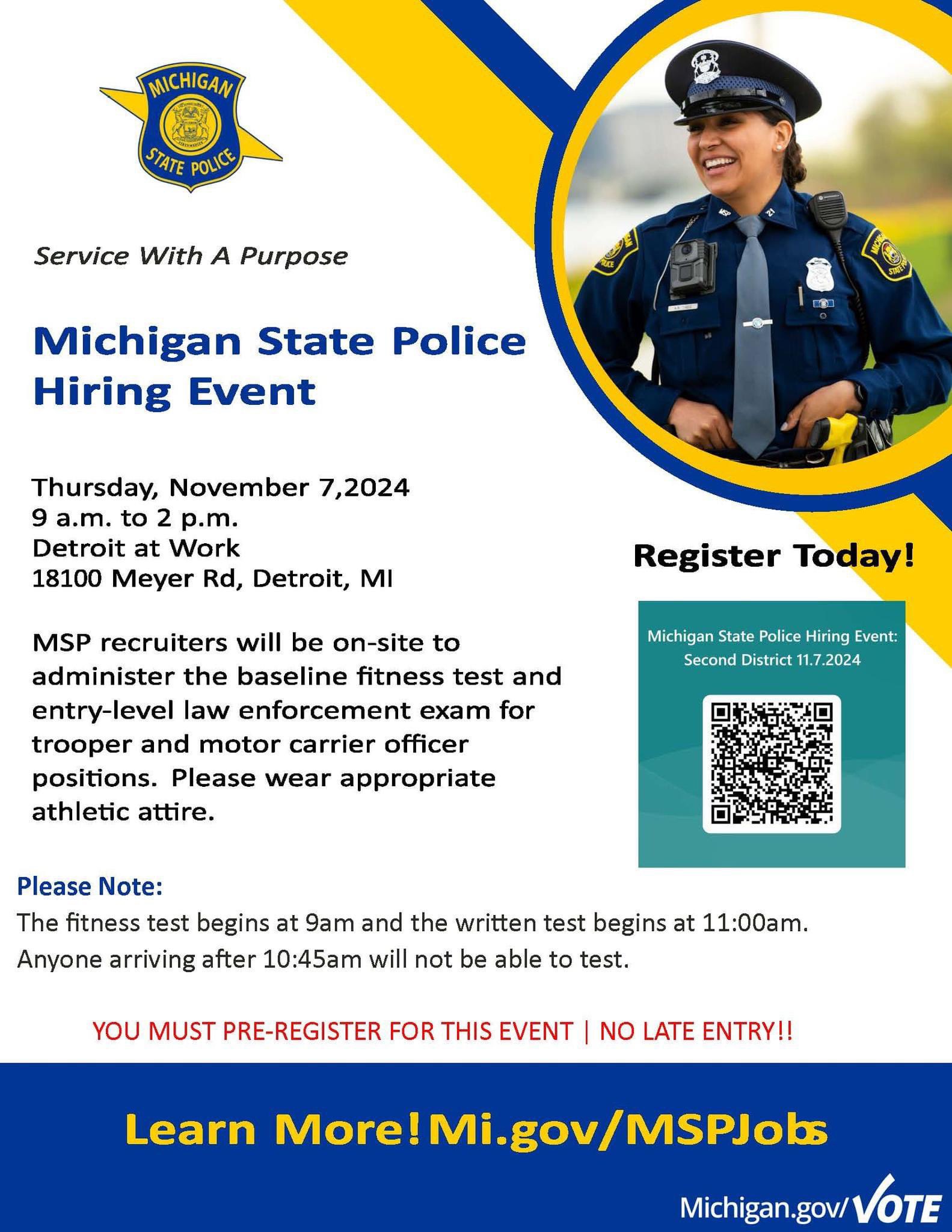 Michigan State Police Ranks Nineteen Troopers Graduate During Recruit