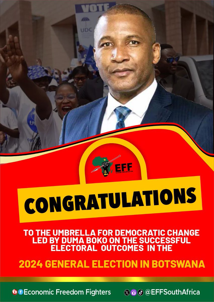 Umbrella For Democratic Change Botswana Logo Botswana's 2019 General