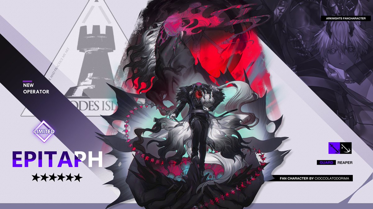 New Operator Fan Design] EPITAPH Guard」|Cioccolatodorimaのイラスト