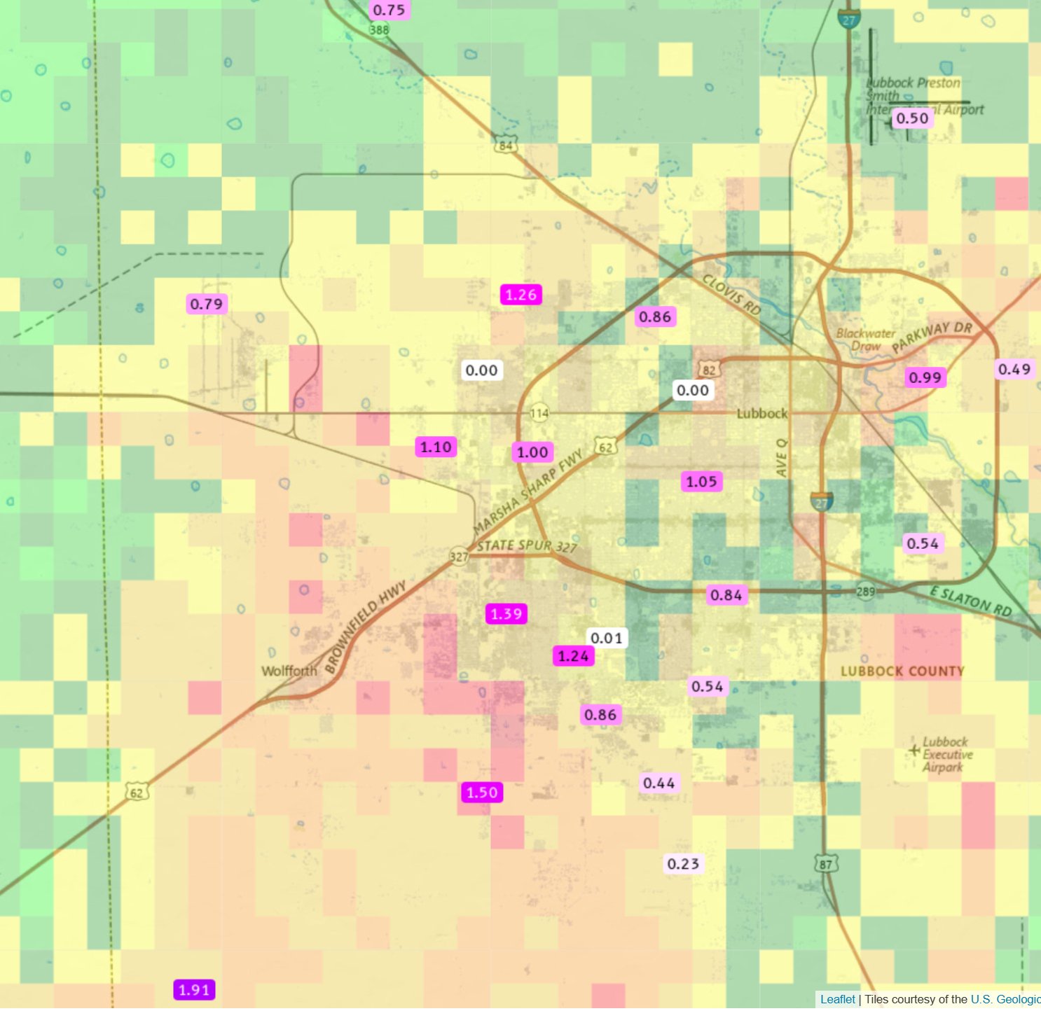 Lubbock City Zip Code Map ArcGIS Hub