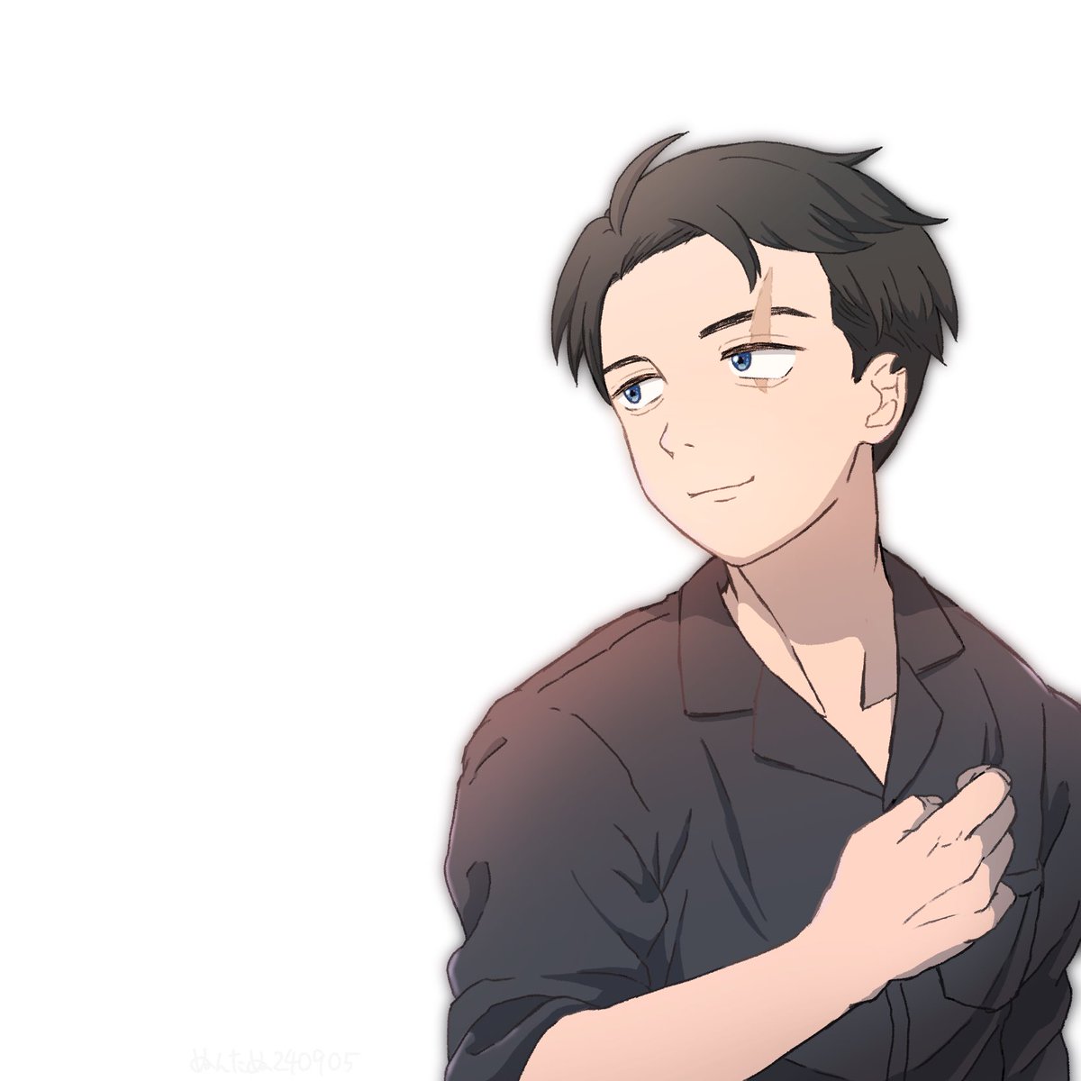 「CNCNはあのビジュアルのインパクトが自分にとってめちゃくちゃ強かったので度々描いてた。これ以外にもある。 」ぽこ・ぽ・ぬんたぬの漫画