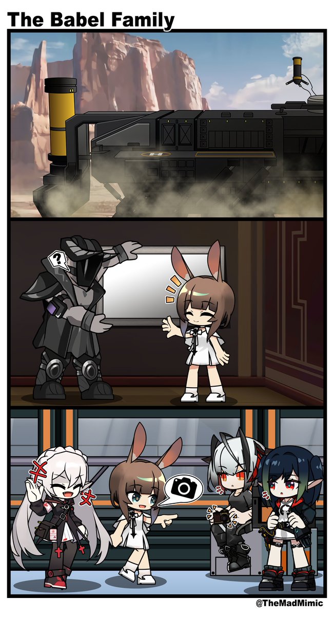 「The Babel Family #Arknights 」The Mad Mimicの漫画