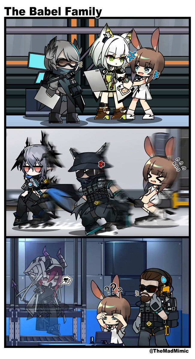 「The Babel Family #Arknights 」The Mad Mimicの漫画